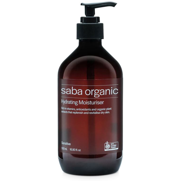 Body Lotion - Saba Organic Olive Leaf & Vitamin E 500ml