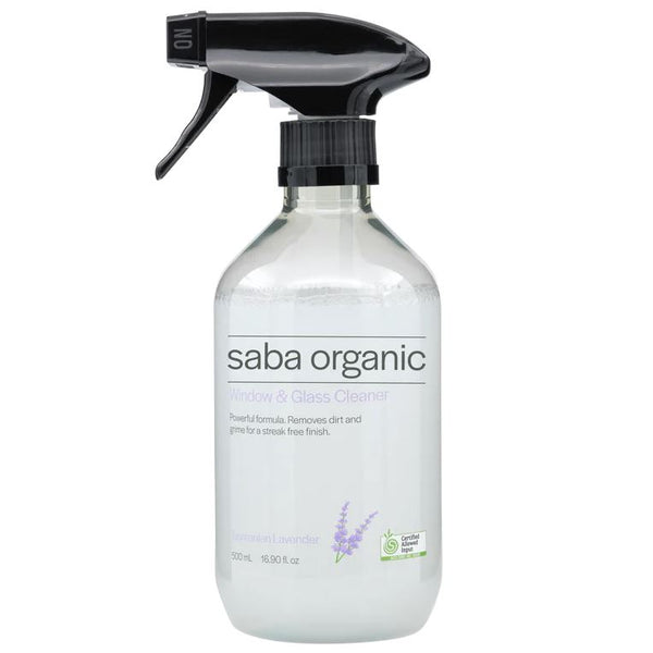 Shop window and glass cleaner Clean at Organic Origins